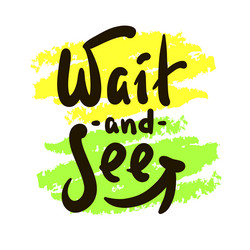 Wait and See Vector Images (over 350)