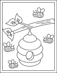 Beehive Outline Vector Images (over 8,700)