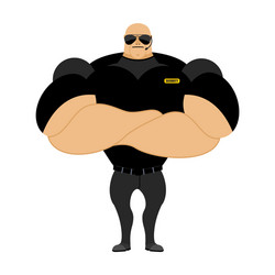 Security Guard Men Vector Images (over 800)