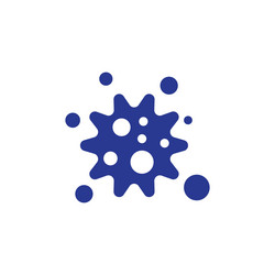 Bacteria logo Royalty Free Vector Image - VectorStock