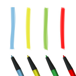 Creative of color highlight Royalty Free Vector Image