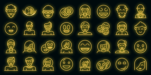 Neon Smile Vector Images (over 3,300)