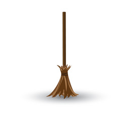 Broom and scoop Royalty Free Vector Image - VectorStock