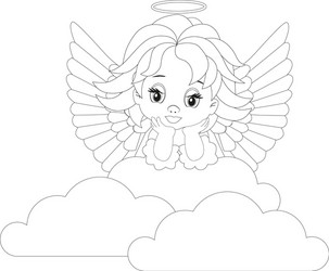 Angel Babies Coloring Pages
