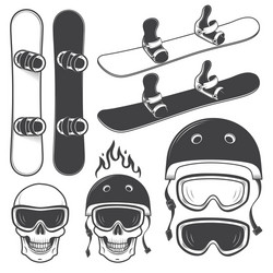 Snowboard 1 Royalty Free Vector Image - VectorStock
