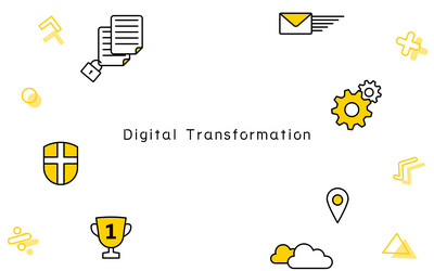 Digital Transformation Icon Vector Images (over 5,100)