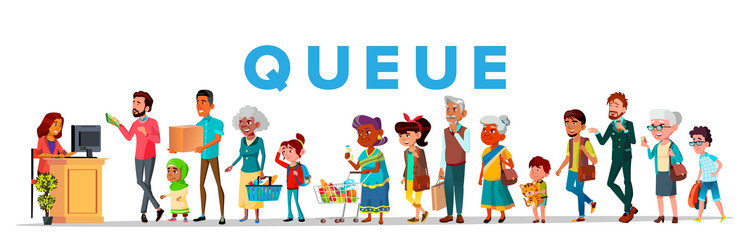 Queue Line Drawing Vector Images (over 230)