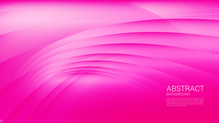Pink abstract background wave Royalty Free Vector Image