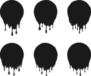Oil Splat Spill Vector Images (over 210)