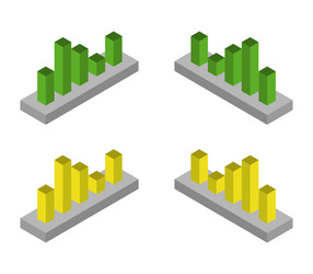 Isometric Bar Graph Vector Images (over 2,900)