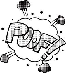 Pop art style sticker Royalty Free Vector Image