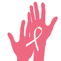 Cancer Ribbons Holding Hands Vector Images (over 290)