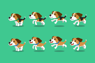 Dog Animation Sprite Vector Images (80)