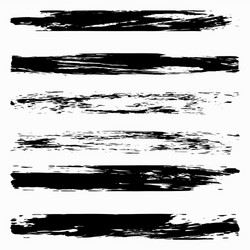 Ink line collection for your design Royalty Free Vector