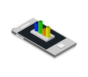Isometric Bar Graph Vector Images (over 2,900)