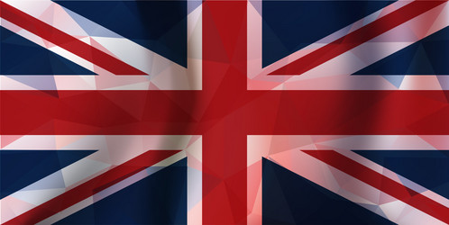 British flag frame Royalty Free Vector Image - VectorStock