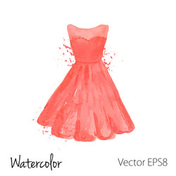Summer dress leaf pattern Royalty Free Vector Image
