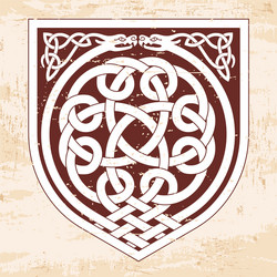 Viking celtic design vintage ancient Royalty Free Vector