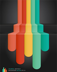 Retro color abstract background Royalty Free Vector Image