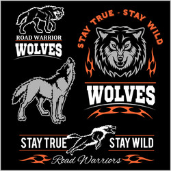 Stealth pilot military patches Royalty Free Vector Image