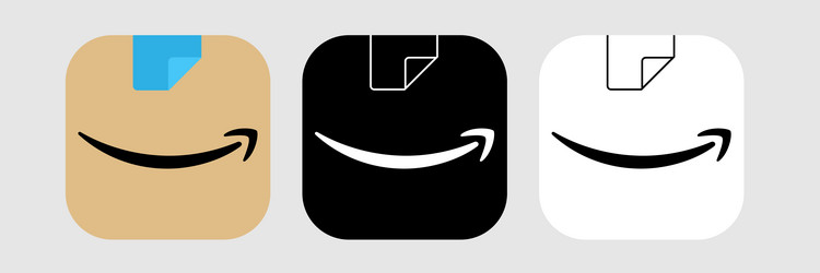 App icon amazon prime video Royalty Free Vector Image