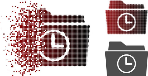 Temporary Folder Icons Vector Images (52)