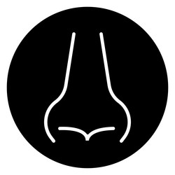 Nose icon Royalty Free Vector Image - VectorStock