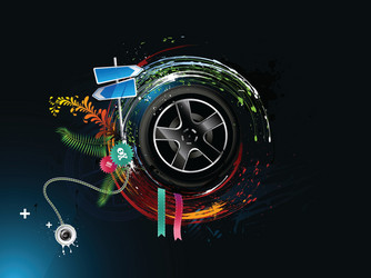 Road Signs Collage Vector Images (over 380)