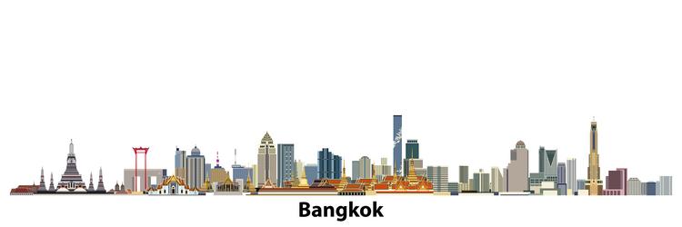 Bangkok Skyline Vector Images (over 450)
