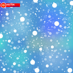 Falling snow effect isolated on transparent Vector Image