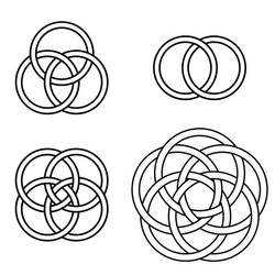 Intertwined Rings Vector Images (over 750)