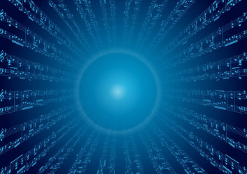 Orange music background Royalty Free Vector Image