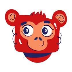 Monkey Avatar Vector Images (over 800)