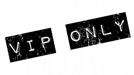 Vip rubber stamp Royalty Free Vector Image - VectorStock