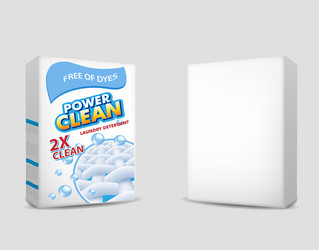 Detergent Powder Packaging Mockup Vector Images (over 360)
