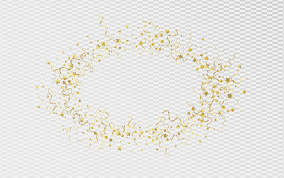 Gold Streamer Transparent Vector Images (over 770)