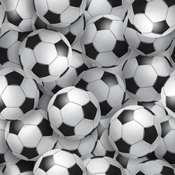 Soccer seamless texture Royalty Free Vector Image