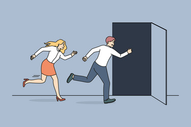 Running to Door Vector Images (over 3,200)