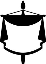 Medieval Standard Flag Vector Images (71)