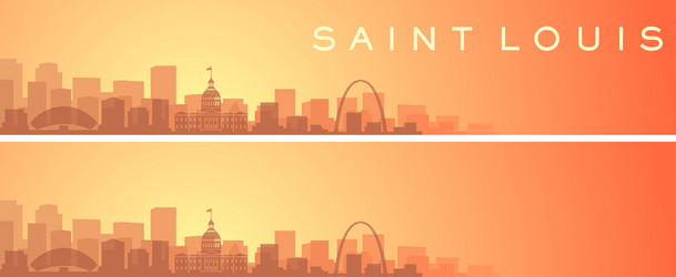 Saint Louis Skyline Vector Images (73)
