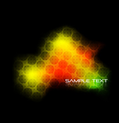 Abstract techno space background Royalty Free Vector Image