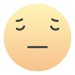 Emoji icon face expression modern design Vector Image