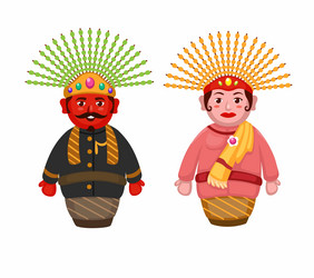 Ondel Betawi Vector Images (68)