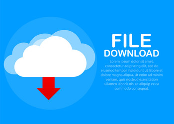 Progress bar file copying download file Royalty Free Vector