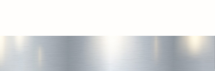 Texture panorama silver metal with reflection Vector Image