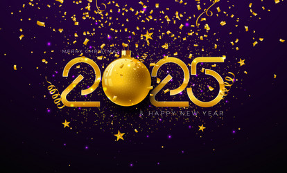 Merry christmas and happy new year 2023 greeting Vector Image
