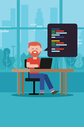 Coding Man Vector Images (over 18,000)
