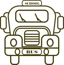 Bus Clipart Outline Vector Images (over 140)