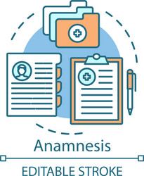 Medicine Anamnesis Icon Vector Images (over 210)