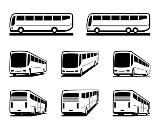 Motor Coach Vector Images (over 670)
